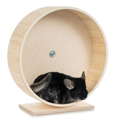 Chinchilla Running Wheel on a free-standing stand – Running wheel